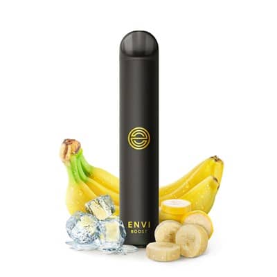 Banana Iced Envi Boost Hit Disposable - AceVaper Canada's Online Vape Store