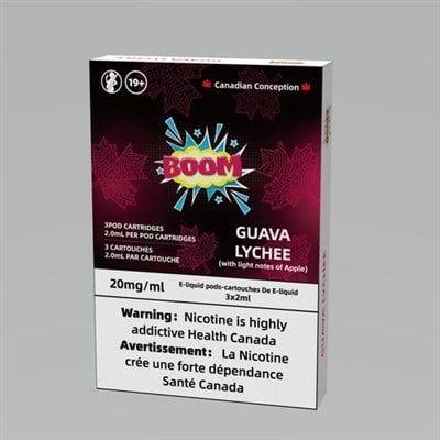 Pods Guava Lychee by Boom Pods - AceVaper Canada's Online Vape Store
