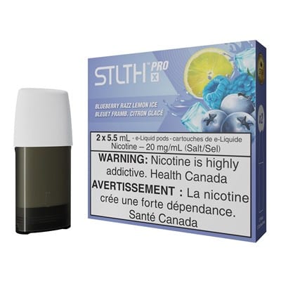STLTH PRO X Blueberry Razz Lemon Ice Pods by STLTH - AceVaper Canada's ...
