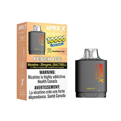 Peach Ice Pods Ripper X by RufPuf - AceVaper Canada's Online Vape Store