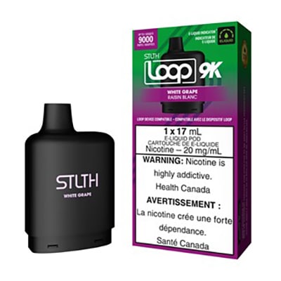 White Grape Loop 2 9K Pod by STLTH - AceVaper Canada's Online Vape Store